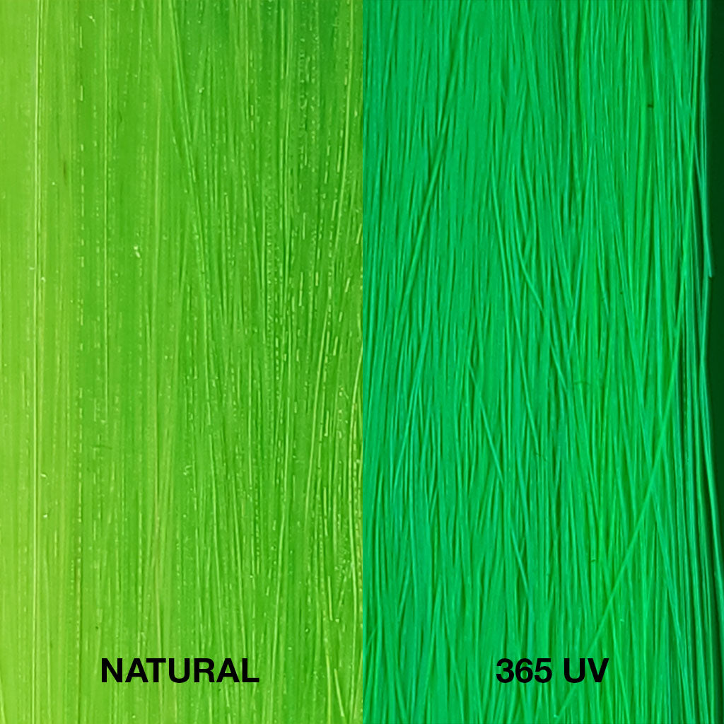 Neon Chartreuse Semi-Perm Hair Color – Underground Cosmetics