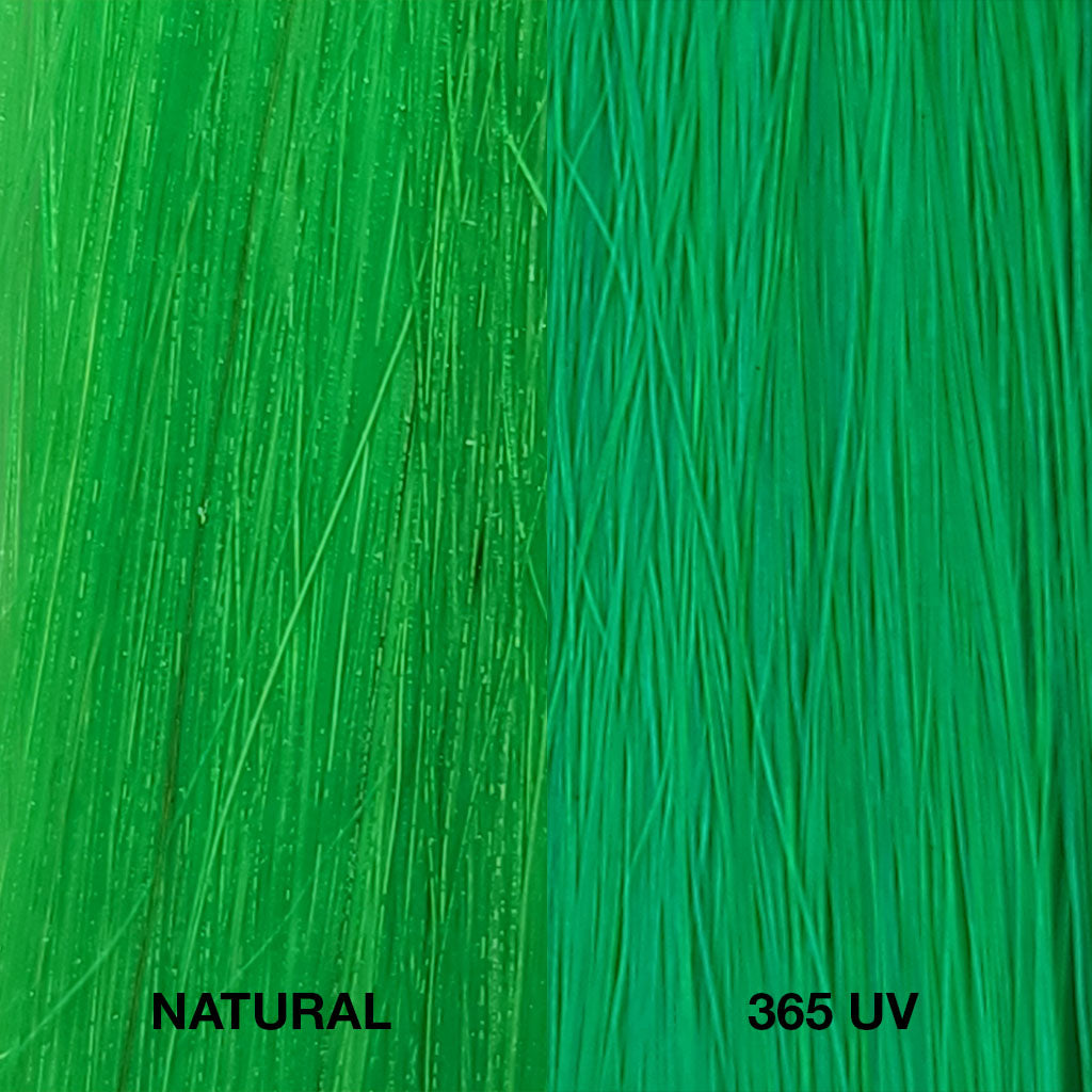 Neon Green Semi-Perm Hair Color – Underground Cosmetics