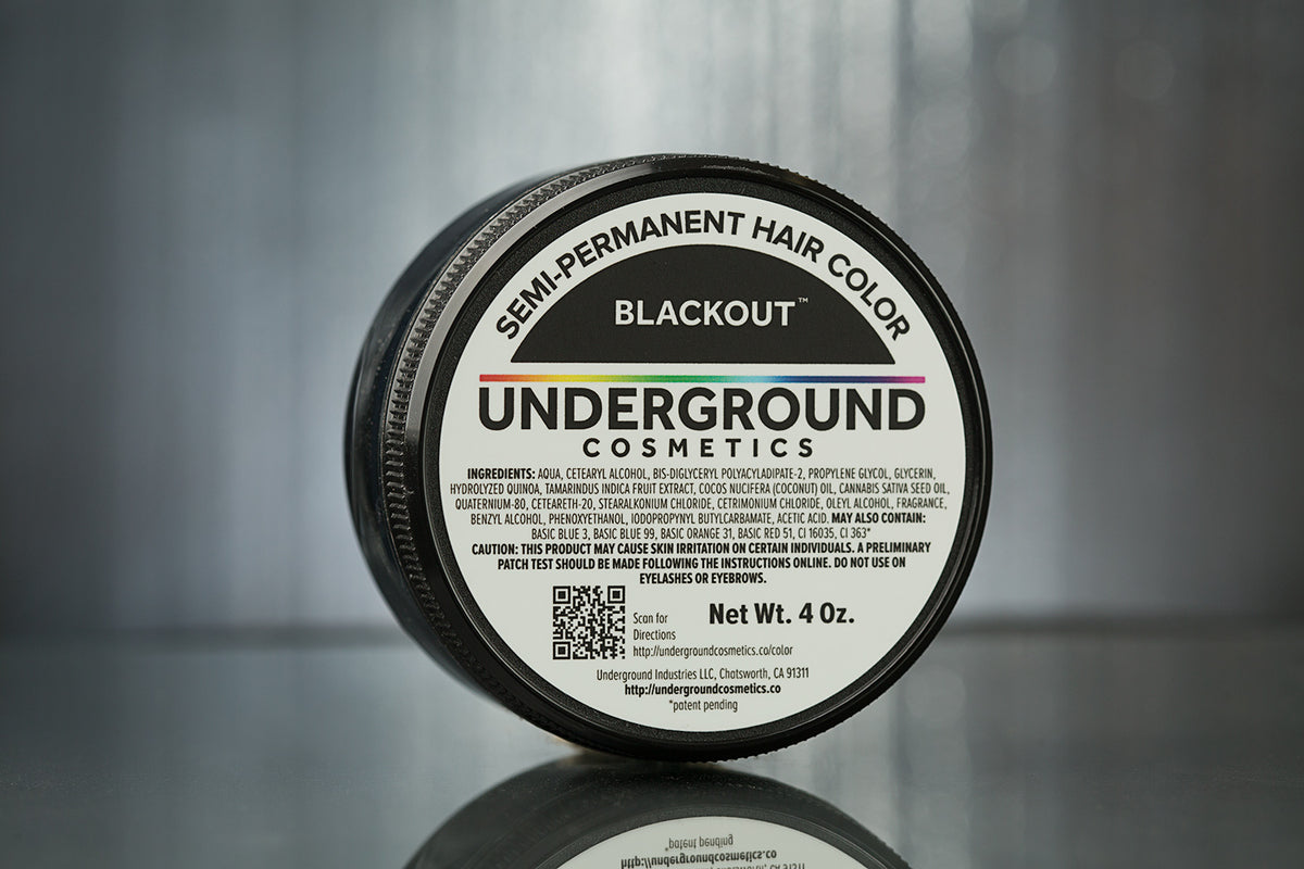 Underground Cosmetics Blackout™ Hair Color